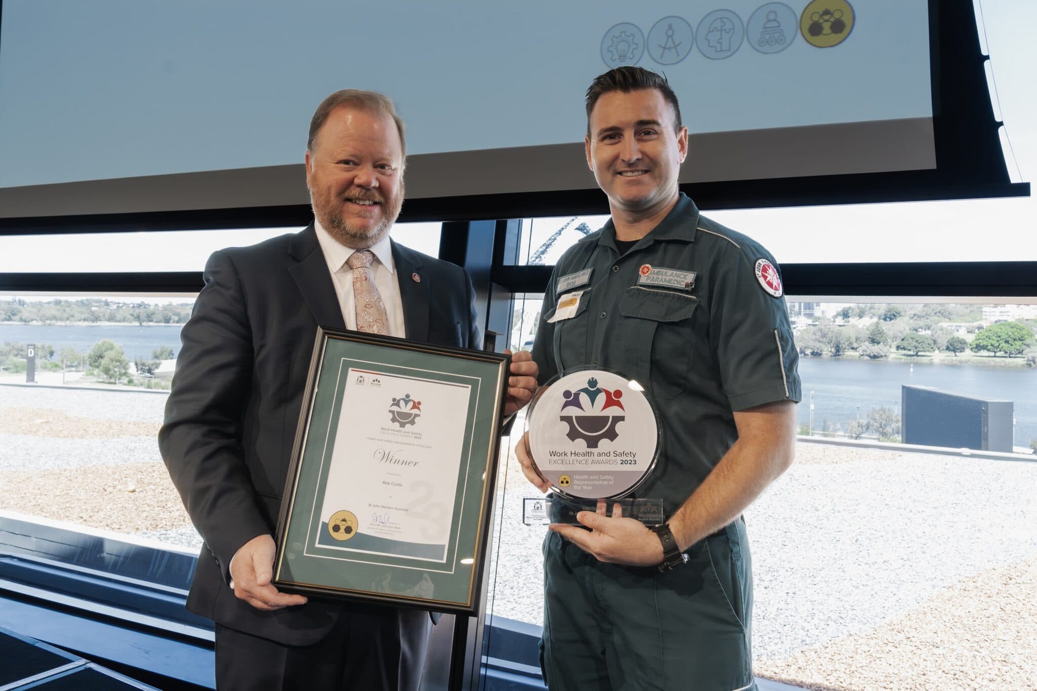 Meet Rob Curtis : The 2023 health and safety representative of the year ...