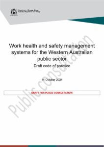 Draft code of practice: Work health and safety management systems in ...