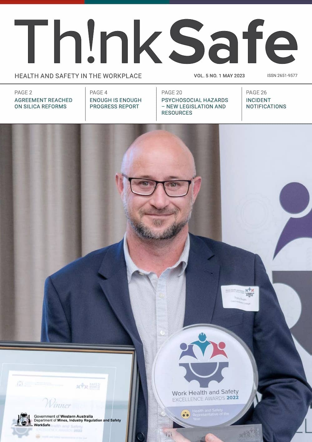 Th!nkSafe Volume 5 No. 1 May 2023 – SafetyLine Hub